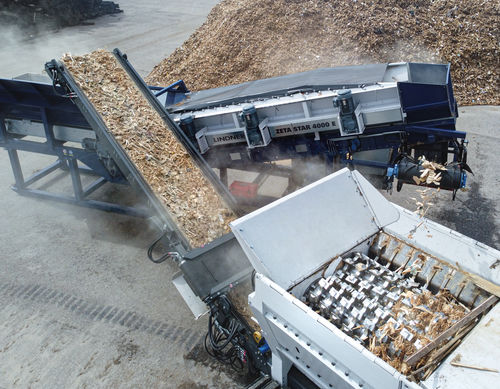 Mobile shredding machine - Urraco 4000 - Lindner Recyclingtech GmbH ...