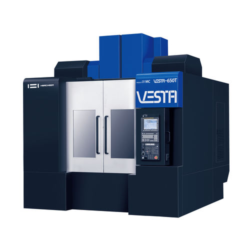 3-axis CNC machining center - VESTA-650T - Hwacheon - vertical / 2 ...