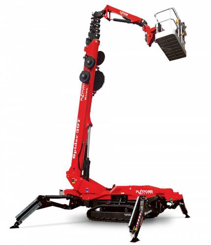 Track spider lift - Spider 39 T - Platform Basket - self-propelled ...