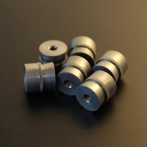 Threaded insert - ENDFIX® series - clufix - metal / round / tube-end