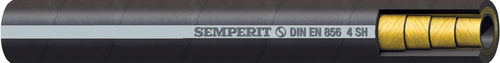 Hydraulic hose - DIN EN 856 4 SH - Semperflex - rubber / synthetic ...