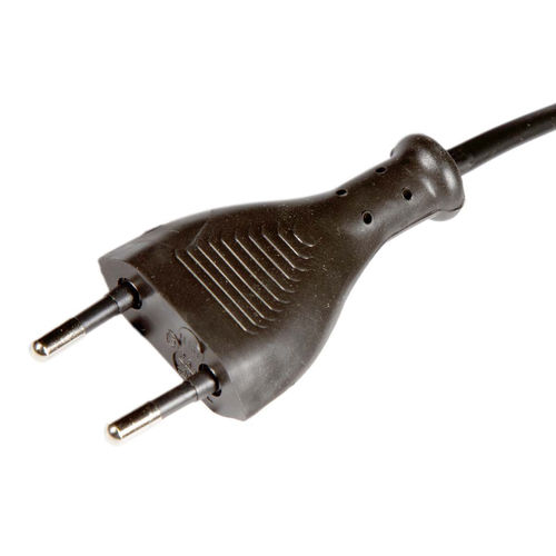 2-pole electrical plug - M10E - Müller Plastik GmbH - CEE / IEC