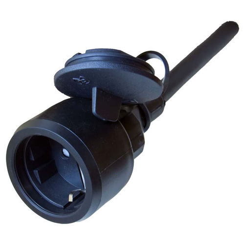 Splash-resistant electrical socket - K03-S - Müller Plastik GmbH - IP44 ...