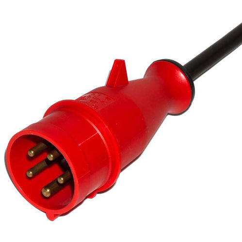 IP44 electrical plug - M016.6.P - Müller Plastik GmbH - 5-pole / three ...