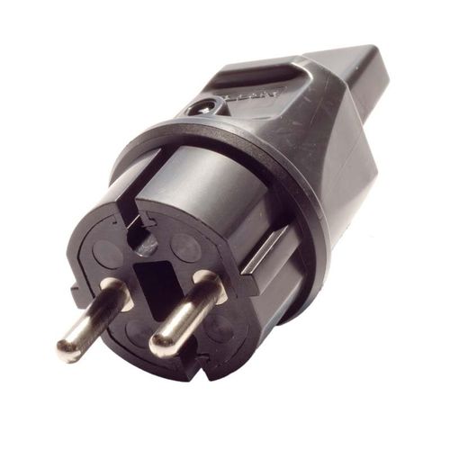 Hanging plug and socket - ILLU 7000 Series - Müller Plastik GmbH - 2-pole