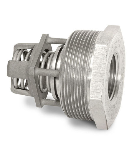 Disc check valve - RCV - DFT Inc. - for gas / threaded / stainless steel