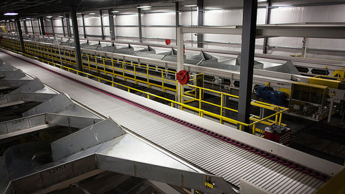 Automated sorter - TRI-SORT SDX+P™ - Fives Cinetic SAS - for cardboard ...