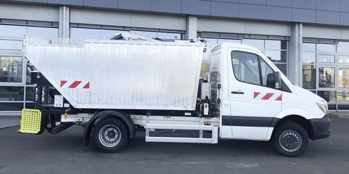 Rear-loader waste collection vehicle - CITY series - FAUN Umwelttechnik ...