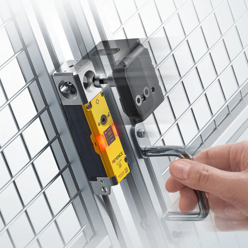 Interlock switch - GS series - KEYENCE - rugged / robust / IP67