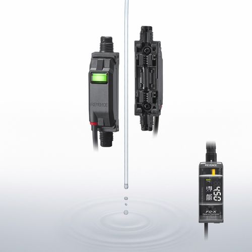 Clamp-on flow sensor - FD-X series - KEYENCE - ultrasonic / volume ...