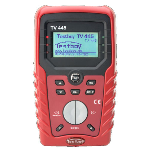 Electrical insulation tester - TESTBOY TV 445 - Testboy - RCD / safety ...
