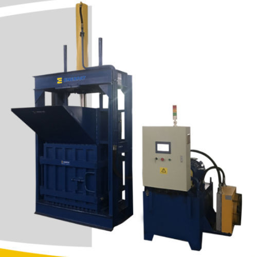 Vertical baling press - VB-RH63 - Enerpat Machine Co.,Ltd - side ...