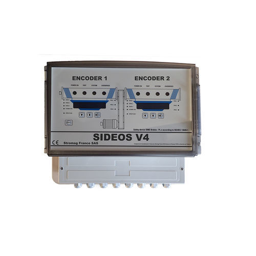 Temperature monitoring unit - SIDEOS V4 - STROMAG - level / voltage / speed