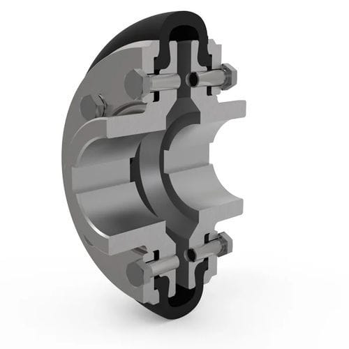Flexible coupling - Periflex® N - STROMAG - spring / drum / shaft