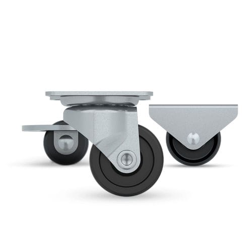 Swivel caster - COMPACTA series - TENTE ® - base plate / monobloc ...