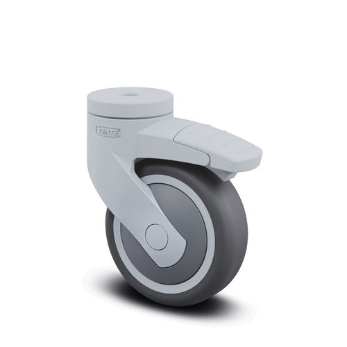Swivel caster - Levina light - TENTE ® - base plate
