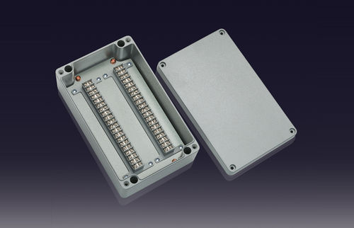 Wall-mounted terminal box - BC-AL-40P2 - BOXCO Inc. - IP66 / IP67 / IK 08