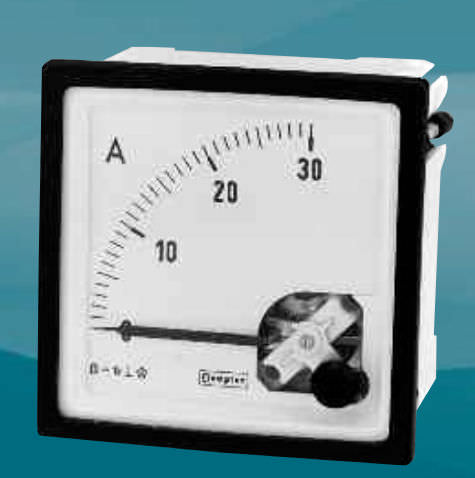DC ammeter - PQ - Meagacon AS - analog / panel-mount