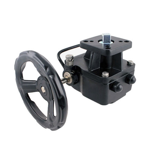 Valve actuator with handwheel - GBD series - SAF S.R.L. - manual ...