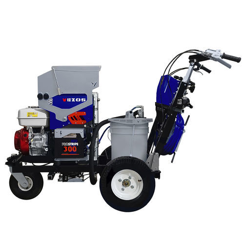 Road paint striping machine - PROSTRIPE 300 SP - VEZOS - hydraulic ...