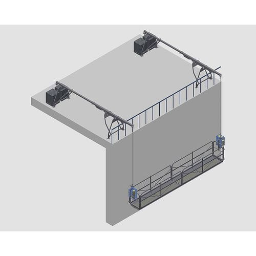 Working platform - Standard - GEDA GmbH - suspended / personnel