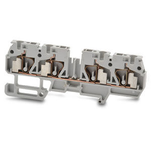 DIN rail-mounted terminal block - 42414 series - Morsettitalia ...