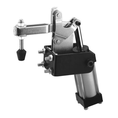 Pneumatic toggle clamp - CH-20820-A - Clamptek Enterprise CO., LTD. - vertical / hold-down