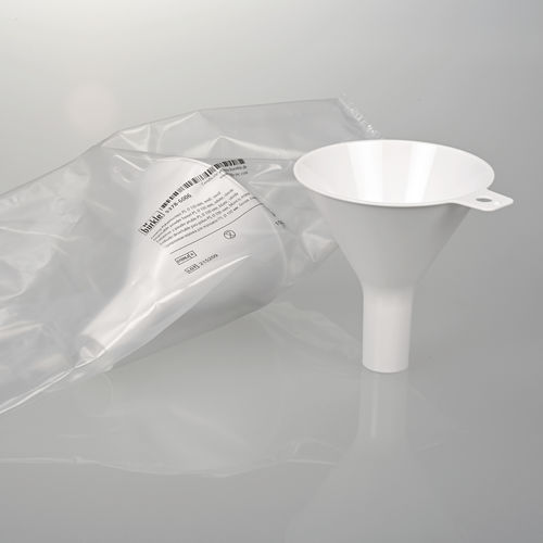 Powder funnel - 5378-6005 - Bürkle - for drums / disposable / polystyrene