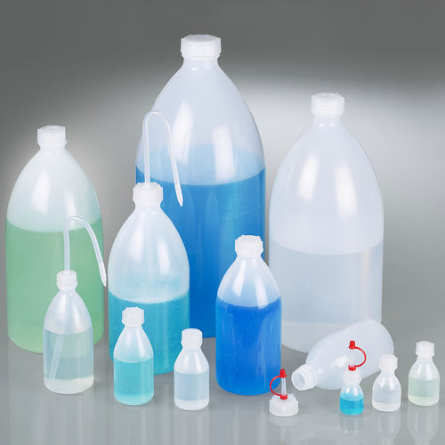 LDPE vial - 0302 series - Bürkle - with cap / screw-in / with insert