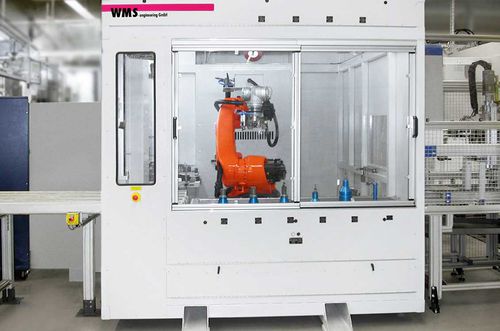 Robotic deburring cell - W30 - WMS-engineering Werkzeuge-Maschinen ...