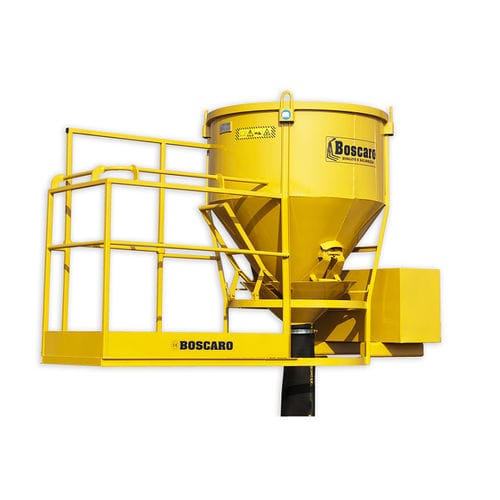 Conical concrete skip - CT-P - Boscaro s.r.l. - bottom-opening