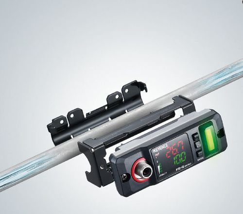 Clamp-on flow sensor - FD-Q series - Keyence - for hydraulic fluids ...