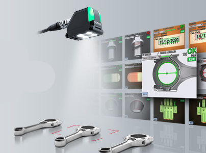 OCR vision sensor - IV series - Keyence - for optical detection / ultra ...
