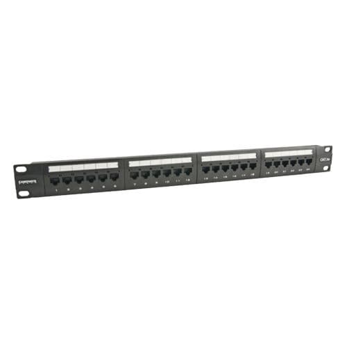 Category 5e patch panel - KU0-0-PP1U24-C5e-R45-2 - Alto Parana s.a. - RJ45