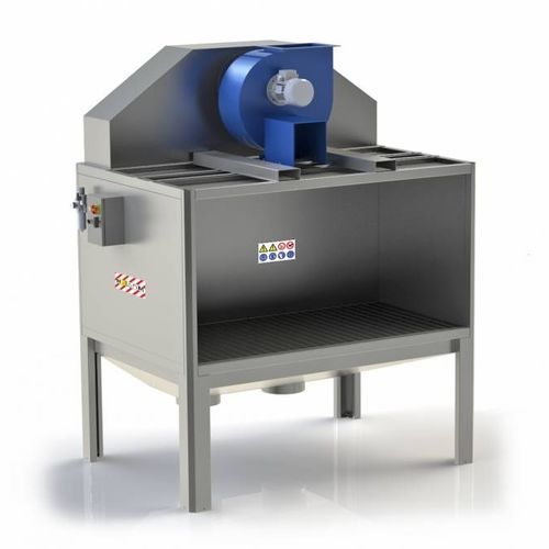Dust removal downdraft table - PVB - dena aspirazioni industriali ...