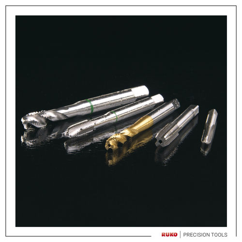 Through-hole tap - HSS + HSSE-Co5 - RUKO GmbH Präzisionswerkzeuge - HSS ...