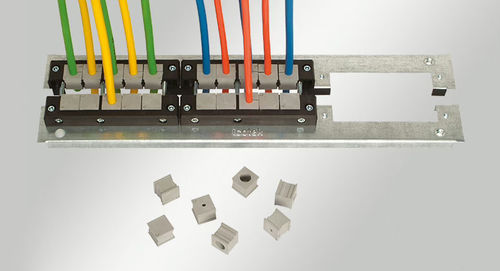 Modular cable entry plate - KDR series - icotek GmbH & Co. KG - metal ...