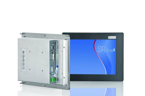 LED backlight monitor - R-FLAT 10/8-M - SR SYSTEM-ELEKTRONIK GmbH - 10. ...