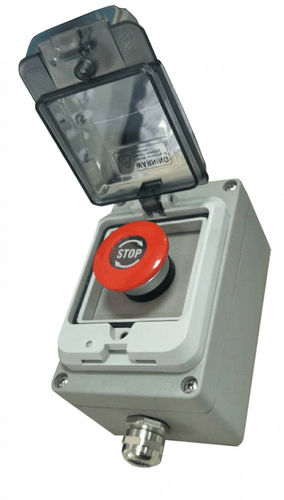 Emergency stop push-button switch - COMITRONIC - BTI - with sealed box ...