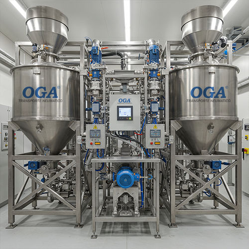 Powder dispensing system - OGA SISTEMVAC - bulk solids / gravimetric