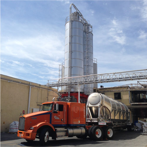 Hopper loading and unloading system - OGA SISTEMVAC - for bulky ...