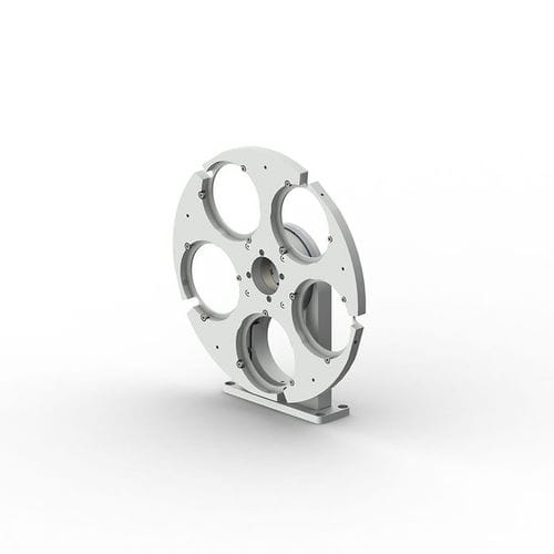 Motorized optical filter wheel - SFW-5-50.8 - SmarAct GmbH - for filters