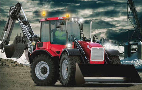 Articulated backhoe loader - 1060C - Huddig AB