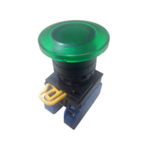 Mushroom push-button switch - 45 series - Werner Electric GmbH - LED ...