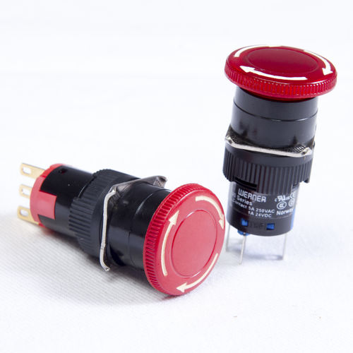 Emergency stop push-button switch - 40 Series - Werner Electric GmbH ...