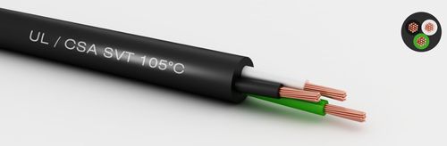 Power cable - UL/cUL - SVT - MediKabel GmbH - insulated / multi-strand ...