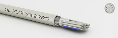 Power cable - UL PLCC;CL2 AWG 28 - MediKabel GmbH - insulated / round ...