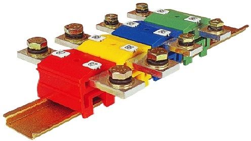 Busbar terminal block - Elmex Controls Pvt. Ltd. - screw connection