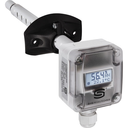 Duct-mount humidity sensor - KAVTF-U LCD - S+S Regeltechnik - relative ...