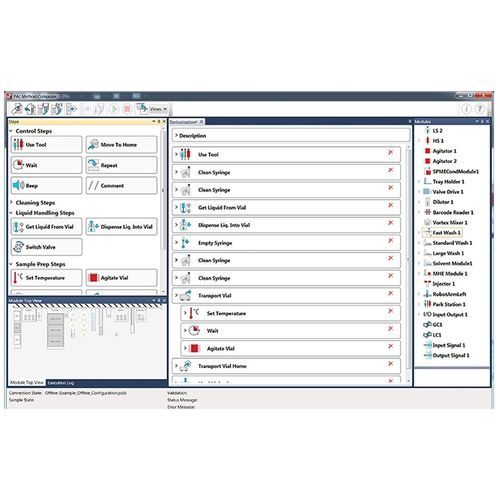 Test software - Pal system - development / interface / industrial